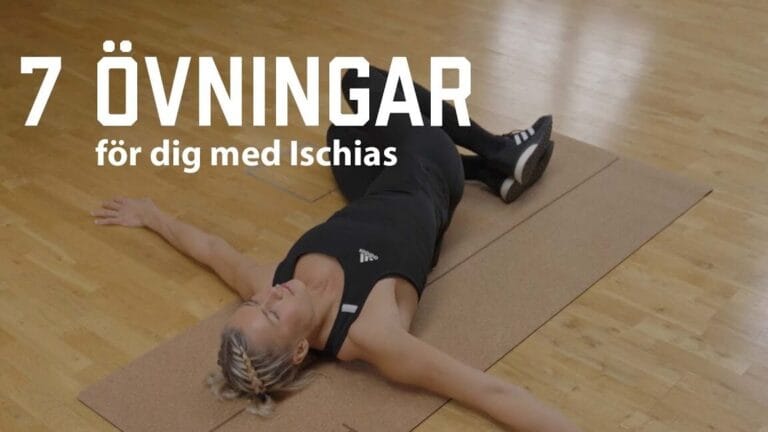 7 övningar för att lindra ischias hemma - Fitness web